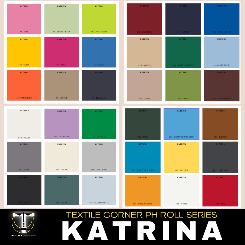 TEXTILE CORNER PH KATRINA FABRIC (1-42) | SOLD IN ROLL ONLY | Shopee ...