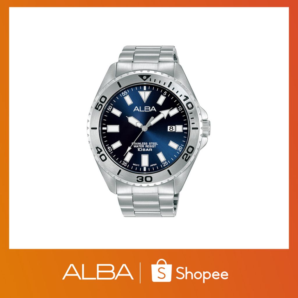 ALBA Philippines Prestige AS9Q43X1 Blue Dial Men's Quartz Watch 40mm ...