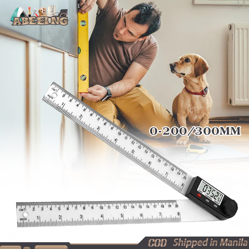 300mm Digital Angle Finder 360 Degree Goniometer Inclinometer Digital ...