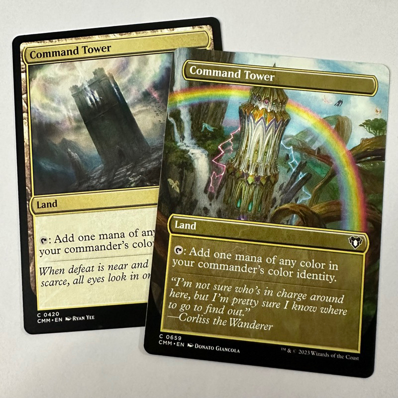 COMMAND TOWER | LAND | CMM COMMANDER MASTERS | MULTICOLOR | MTG MAGIC ...