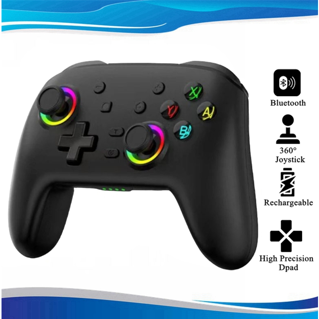 Ovleng S08 Wireless Gamepad Gaming Controller Compatible With Ps 4, Ps ...