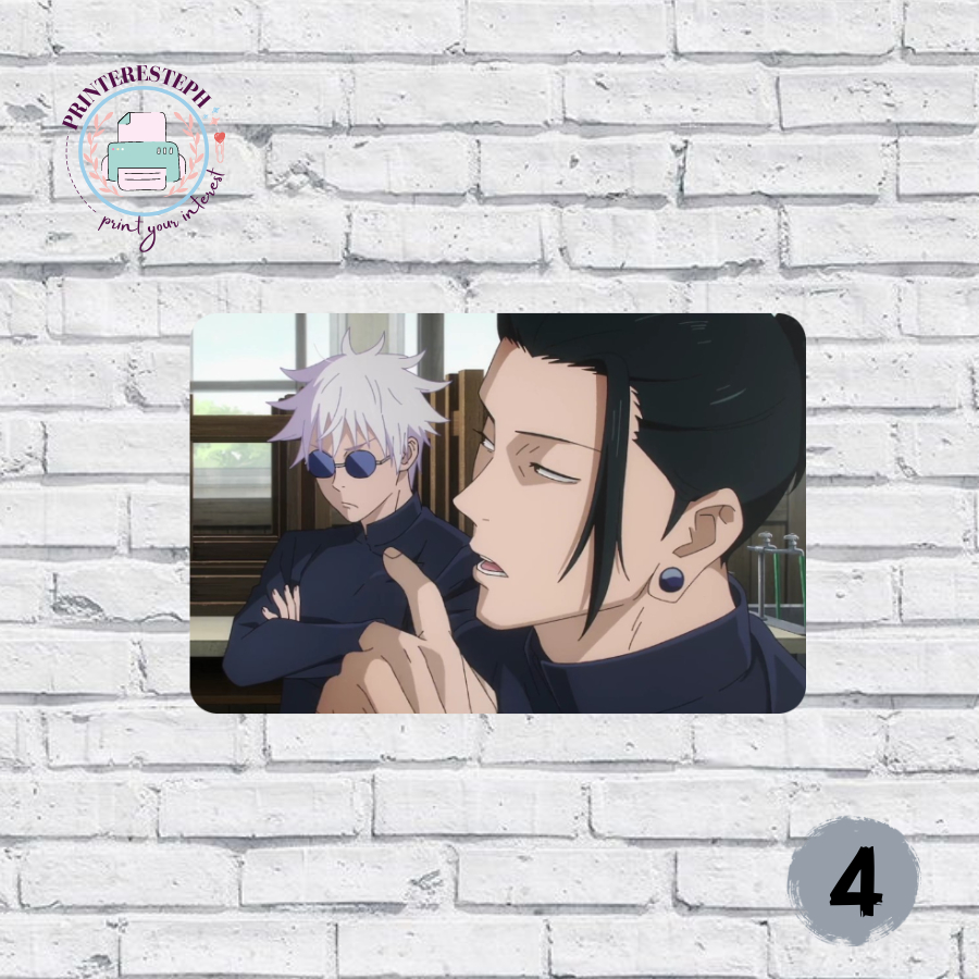 GOJO SATORU & GETO SUGURU Duo Photocards || Jujutsu Kaisen Season 2 ...