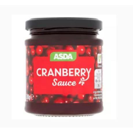 ASDA Cranberry Sauce 200g | Shopee Philippines