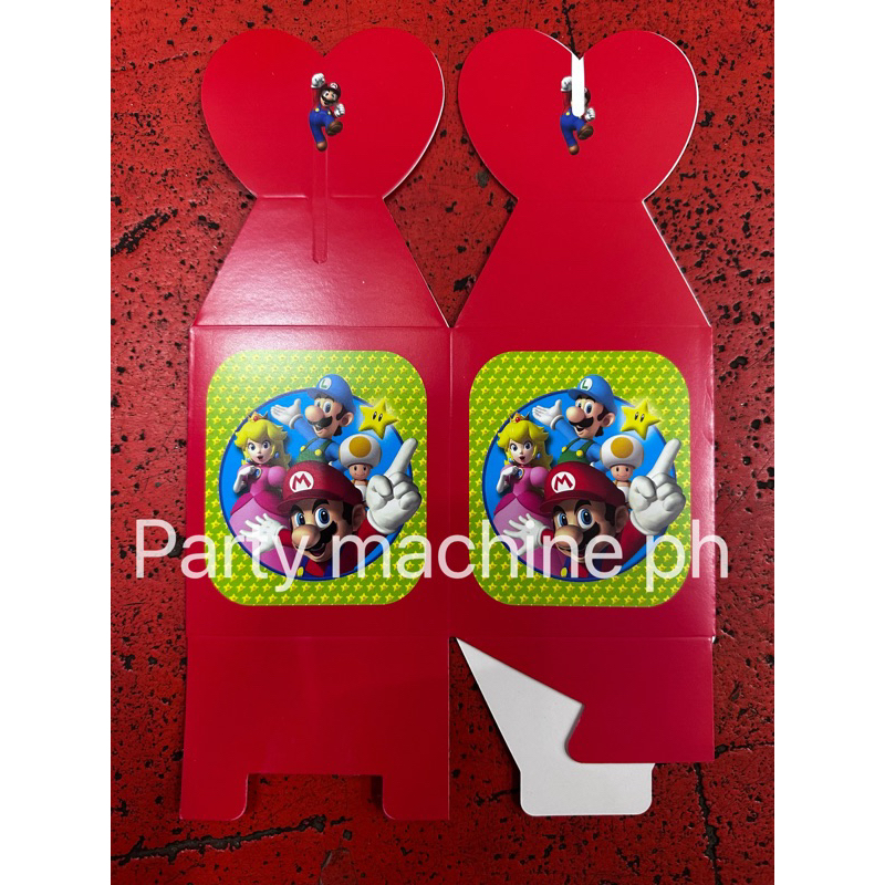 12pcs Super Mario Candy box / loot box / gift box / luigi / princess ...