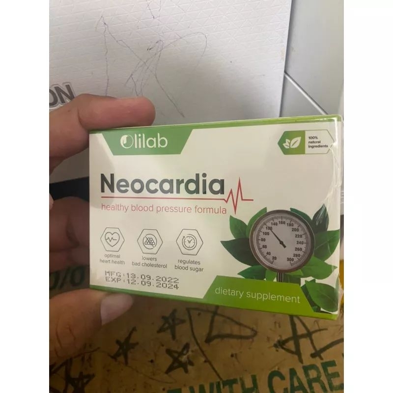 Authentic Neocardia 20 Capsules Blood Pressure | Shopee Philippines