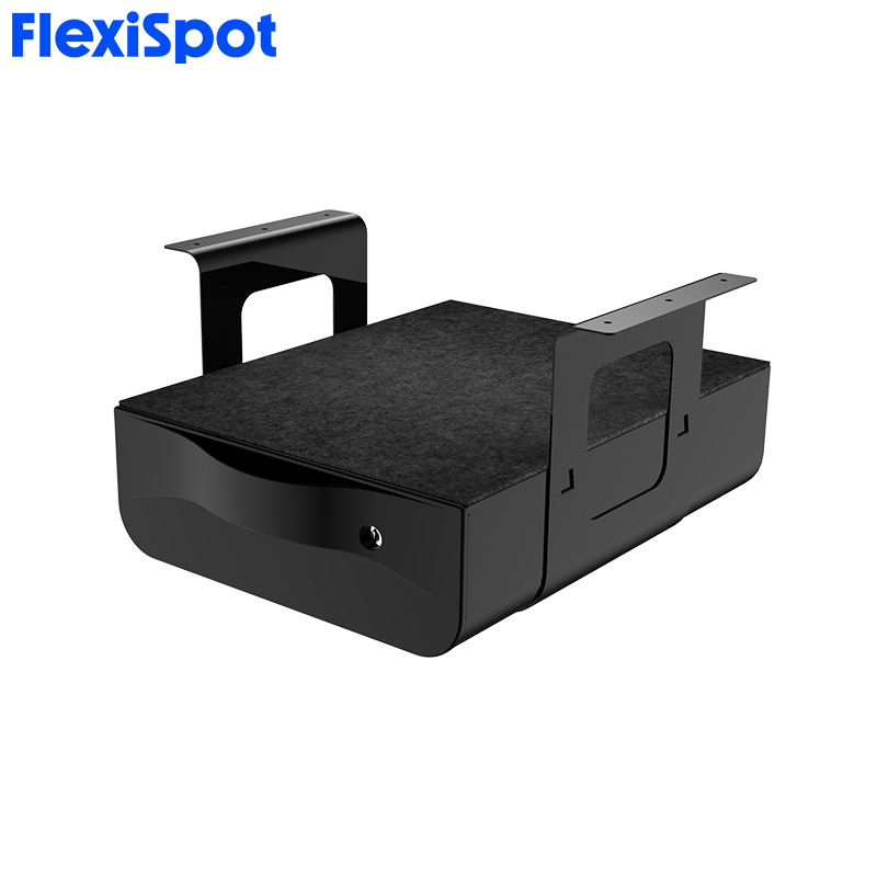 FlexiSpot S01 Lockable Under Desk Pull-Out Drawer Sliding Storage ...