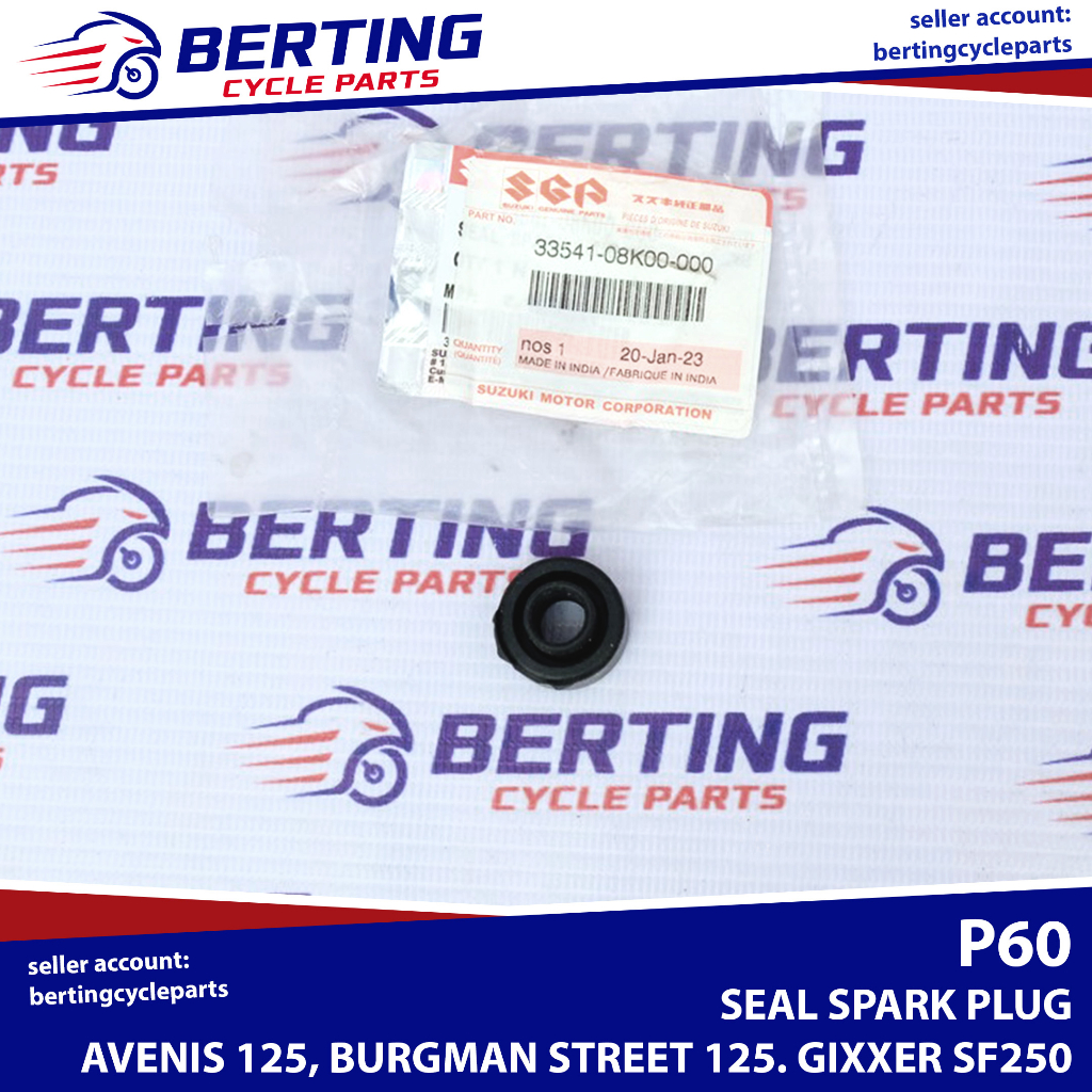 SGP SEAL SPARK PLUG Suzuki Avenis 125 Burgman Street 125 Gixxer SF250 ...