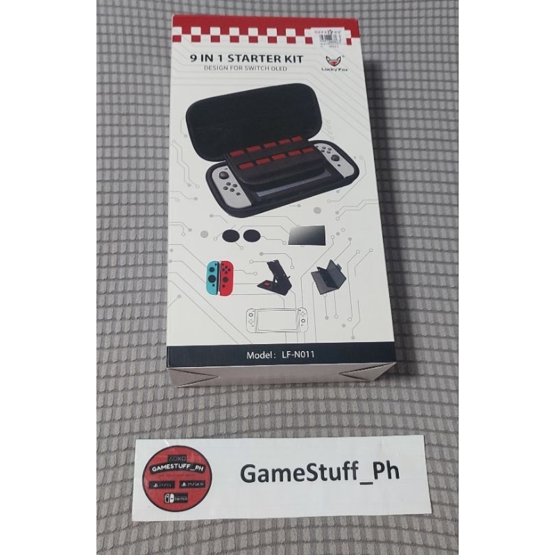 9 in 1 starter kit for oled (nintendo switch accessories) | Shopee ...