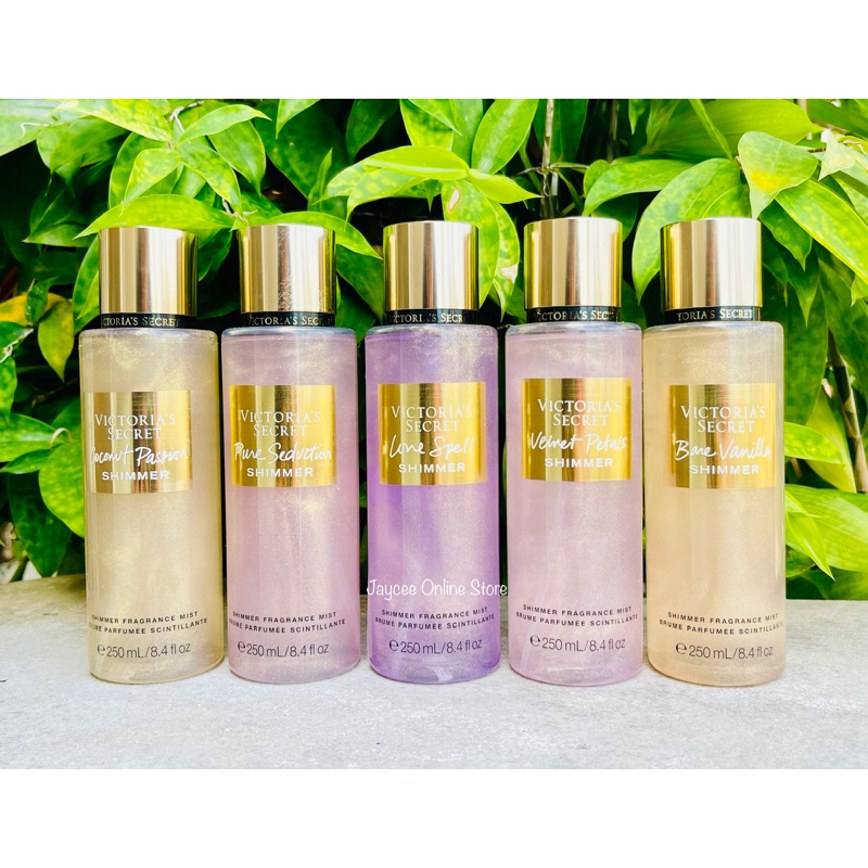 Victoria's Secret Fragrance Mist Shimmer Collection 250ml | Shopee ...