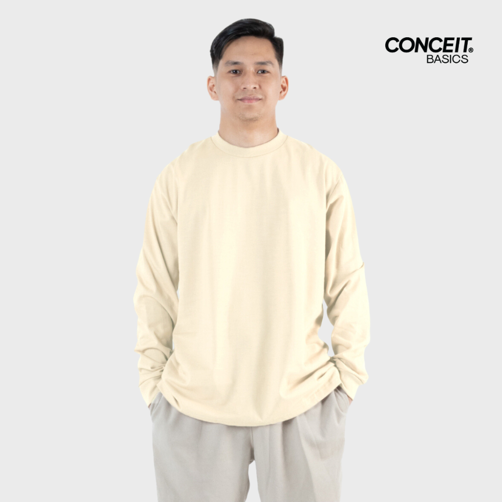 CONCEIT Long Sleeve Premium Cotton | Shopee Philippines