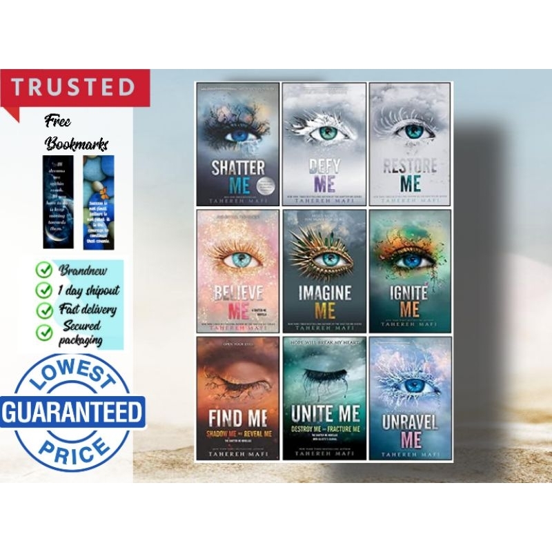 Shatter Me, Series, Unravel me, Ignite Me, believe me, watch me by ...