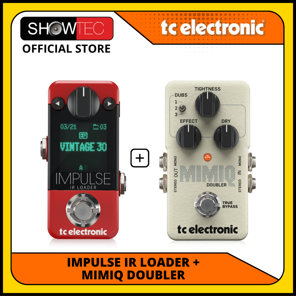 TC ELECTRONIC IMPULSE IR LOADER + MIMIQ DOUBLER BUNDLE | Shopee Philippines