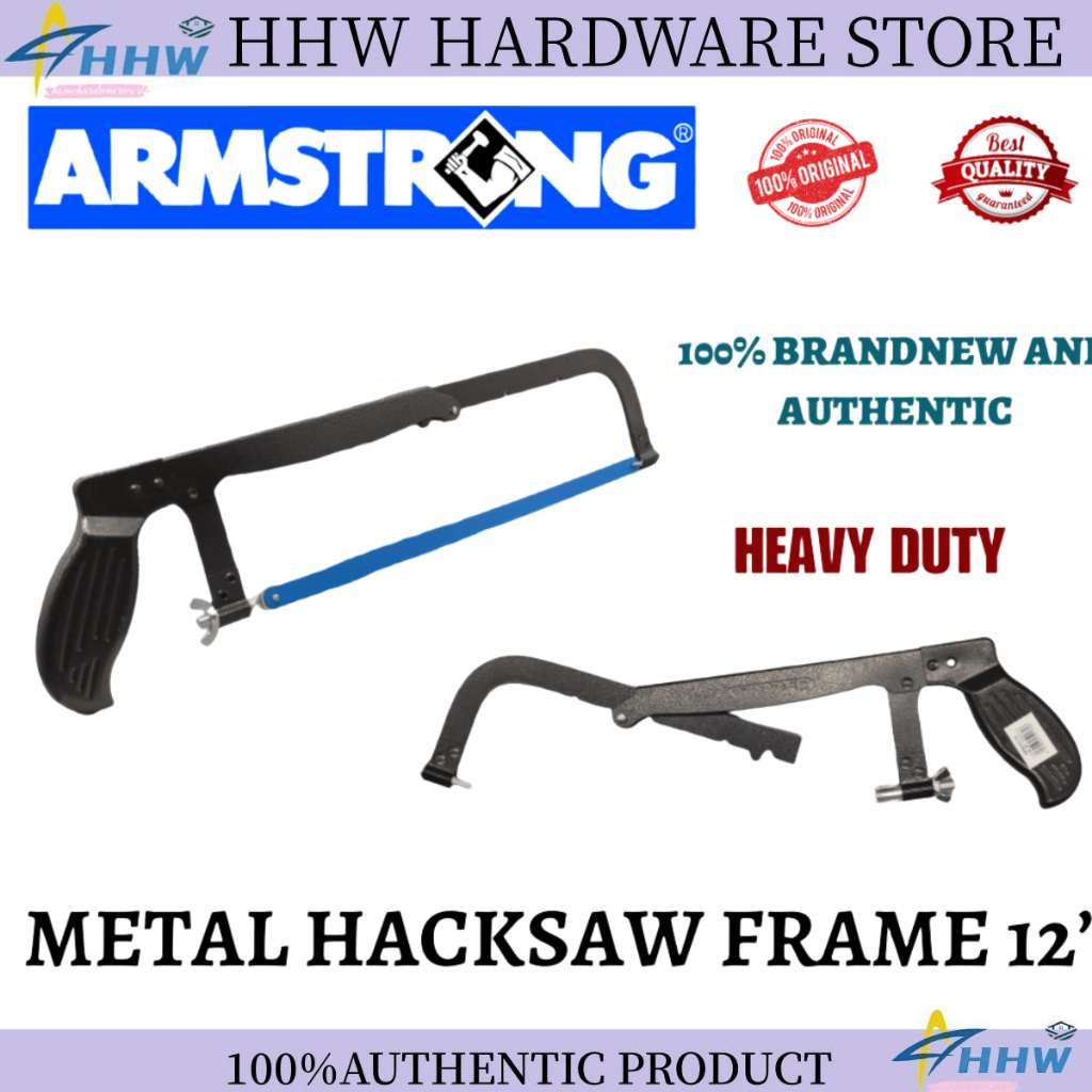 METAL HACKSAW FRAME 12” | Shopee Philippines