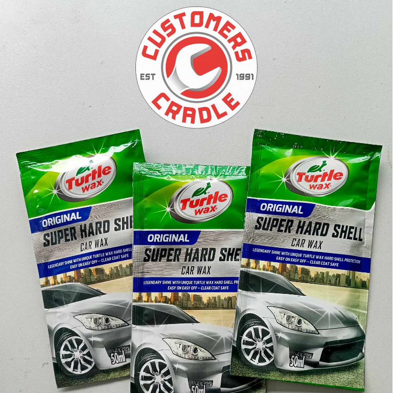 Turtle Wax Original Super Hard Shell Car Wax 50mL | Shopee Philippines
