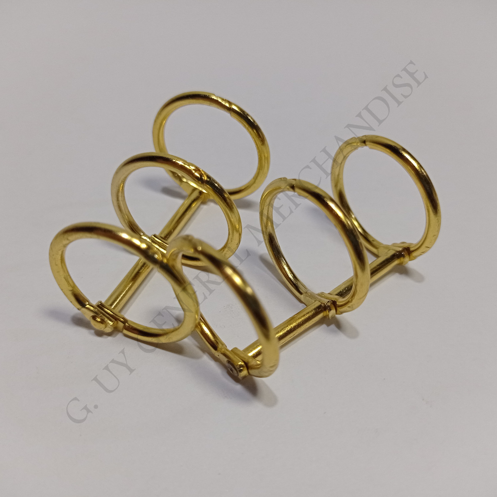 3 Ring Bind (Gold and Silver) | Shopee Philippines