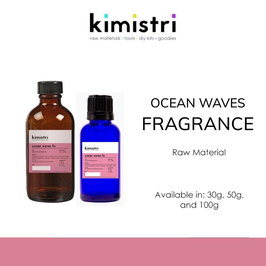 Ocean Waves Fragrance Oil for candle, soap, diffuser, perfume & body ...