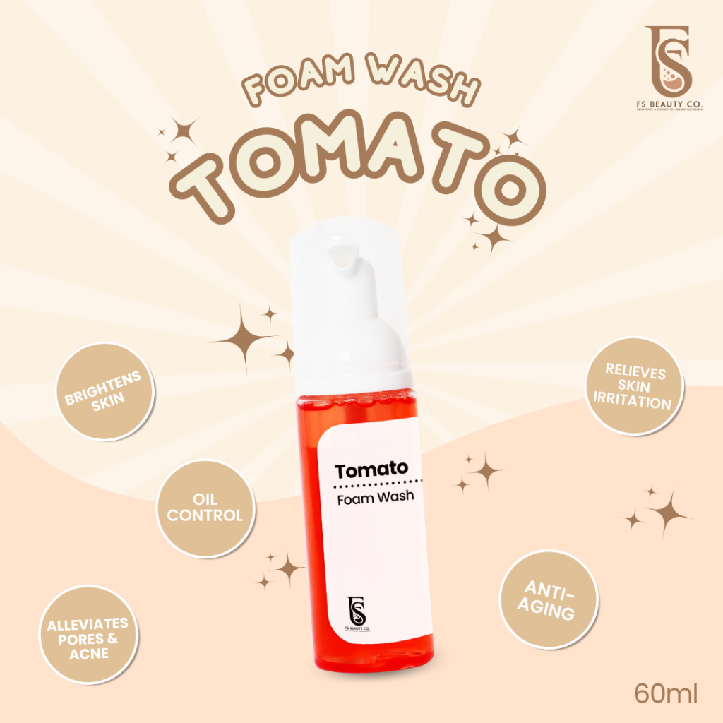 Tomato Foam Wash (Cleanser) | 60ml [READY FOR REBRANDING] | Shopee ...