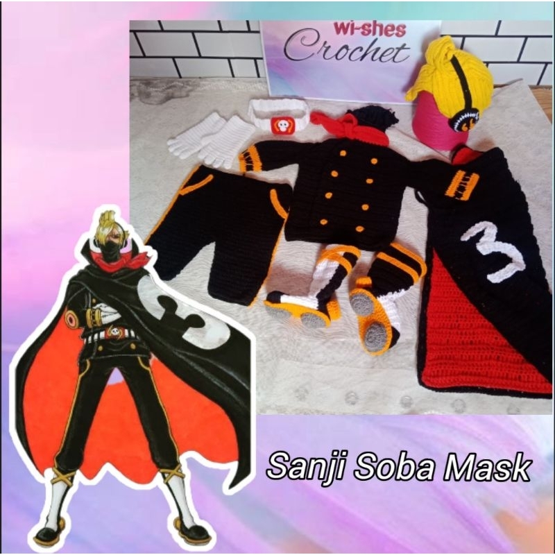 Sanji Soba Mask baby costume (Pre-order) | Shopee Philippines