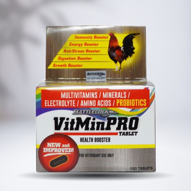 VitMinPRO Tablet for Sabong and Poultry (per box) Vitmin Pro Vit min ...