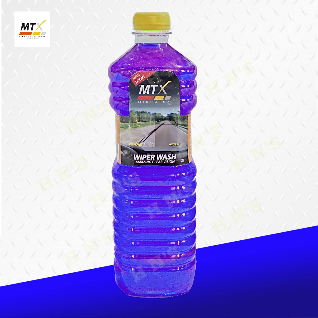 Microtex MTX Wiper Wash Windshield Glass Care 2L 2000ml | Shopee ...