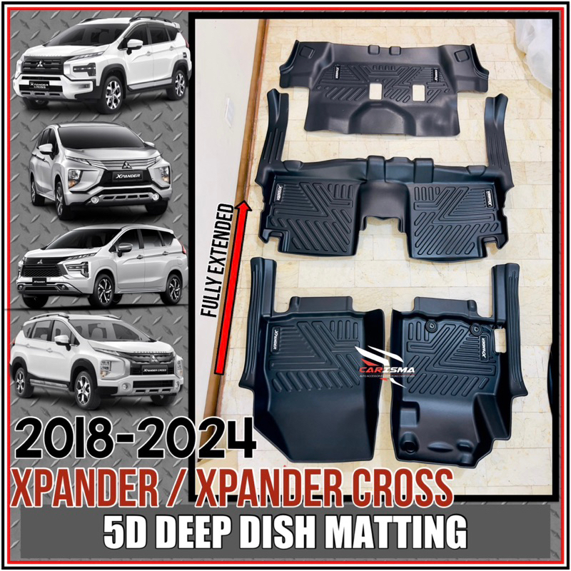 MITSUBISHI XPANDER / XPANDER CROSS 2018-2026 GLS GLX 5D DEEP DISH ...