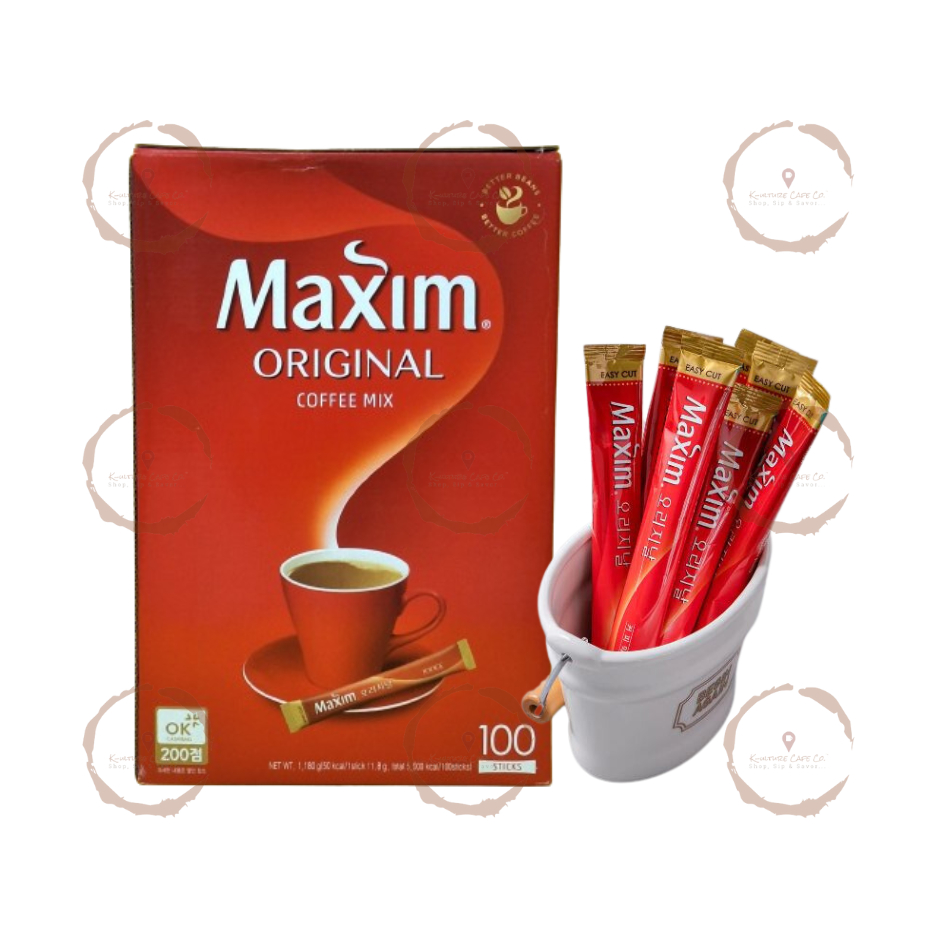 Maxim Original Coffee Mix (100 sticks) | Shopee Philippines