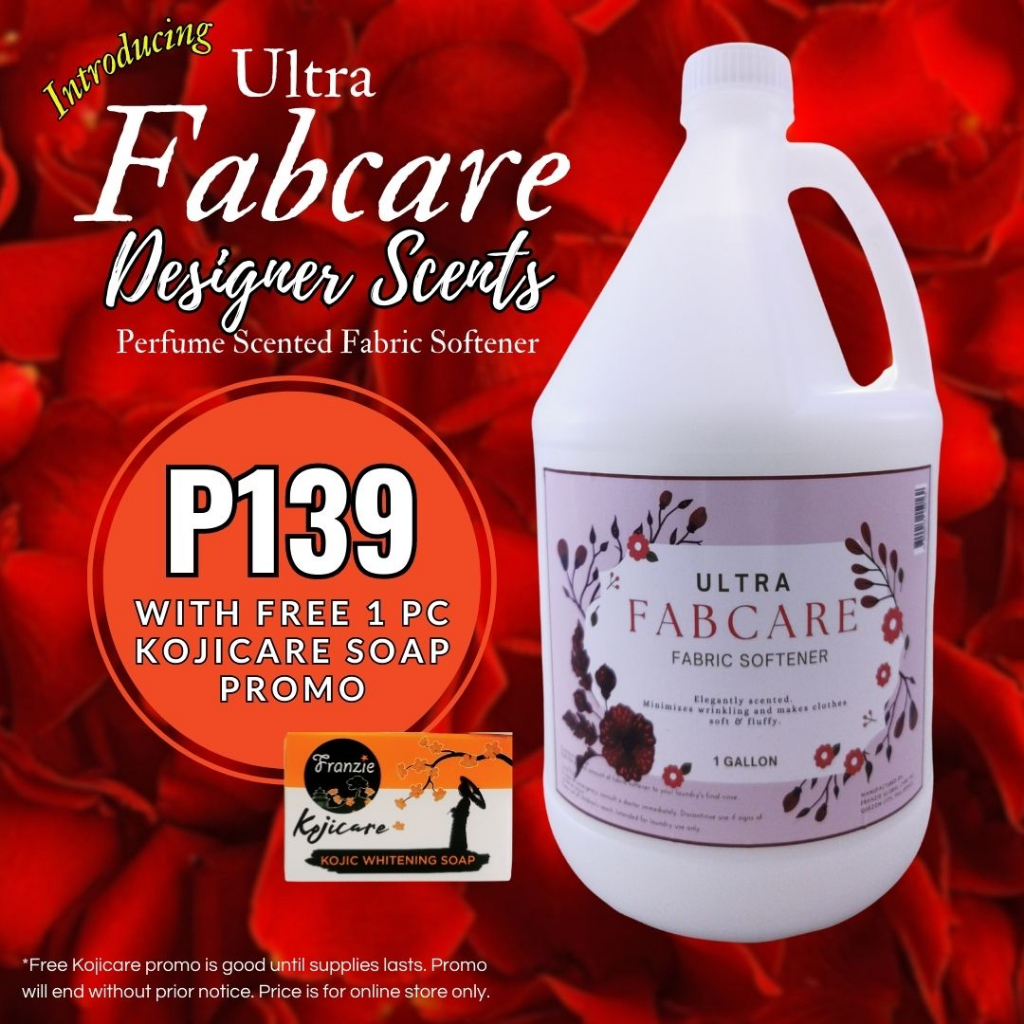 Ultra Fabcare Designer Scents Fabric Softener 1Gallon WITH Kojicare ...