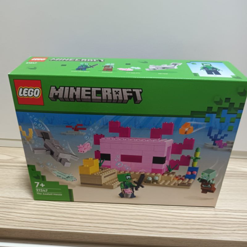 Lego Minecraft The Axolotl 21247 | Shopee Philippines