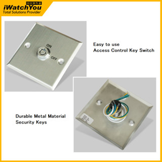 Emergency Key Switch [Durable Metal Material Security Key/Easy to use ...