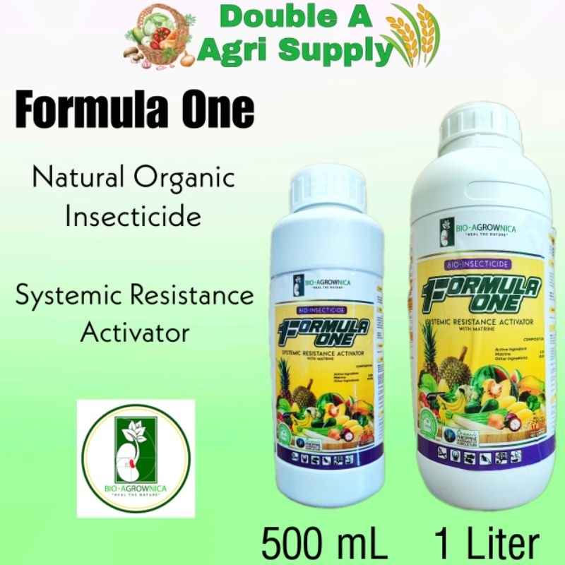 Formula One Natural Organic Insecticide - Bio Agrownica | Shopee ...