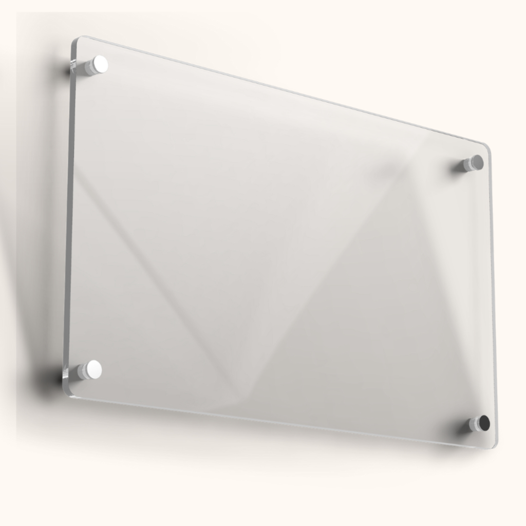 Acrylic Wallframes Sandwich Type 3MM Thick w/ bolts | Shopee Philippines