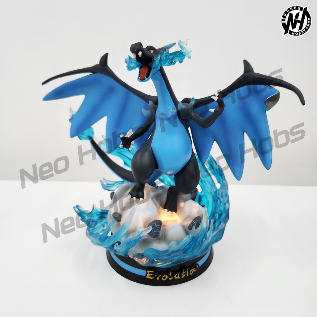 GK ES KO Pokemon Mega Charizard X w/LED | Shopee Philippines