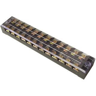 Terminal Block 600V 10 to 20 Slots 15A 25A Copper Molded Type ...