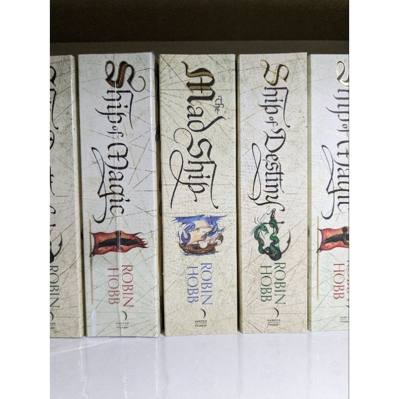 The Liveship Traders(Ship of Magic, The Mad Ship and Ship of Destiny ...