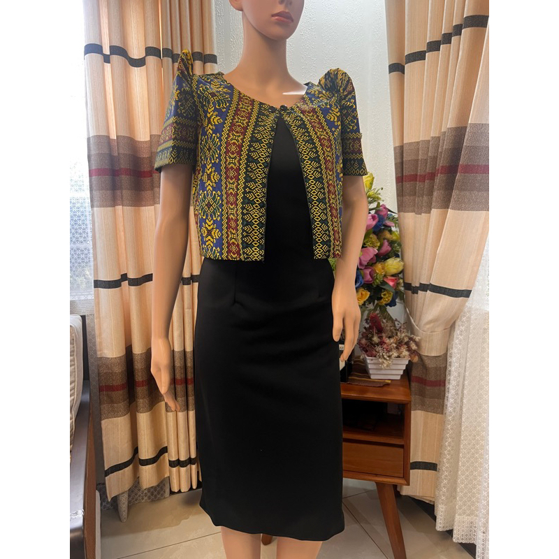 Filipiniana Ethnic Modern Chaleco | Shopee Philippines