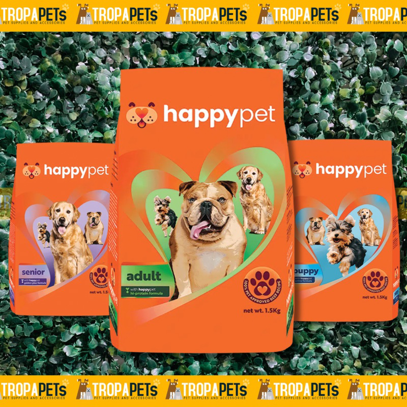 Happy Pet Senior Kibble (1.5Kg Retail) | Shopee Philippines