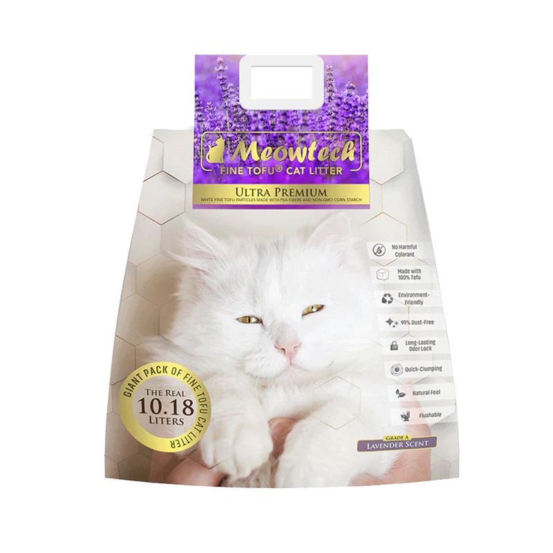 Meowtech Tofu Ultra Premium Tofu Cat Litter 10.18L | Shopee Philippines