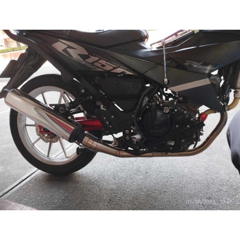 PoWer Pipe RedLeo Raider Fi 150 made in malaysia | Shopee Philippines