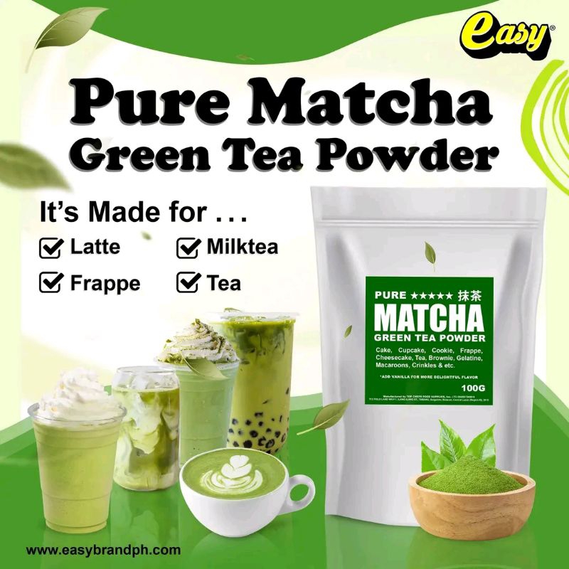 pure matcha green tea powder | Shopee Philippines