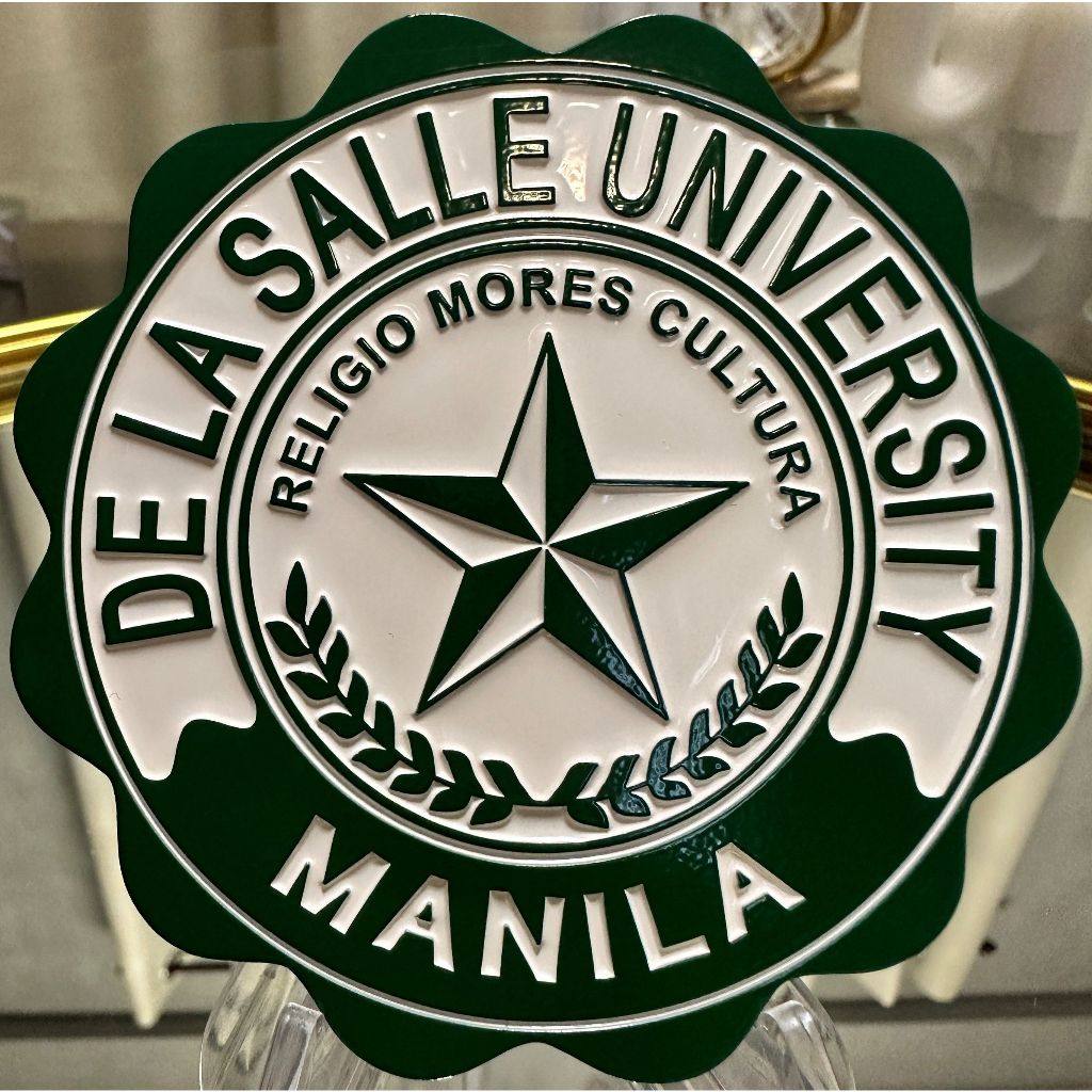 DLSU De La Salle University Emblem Imported | Shopee Philippines