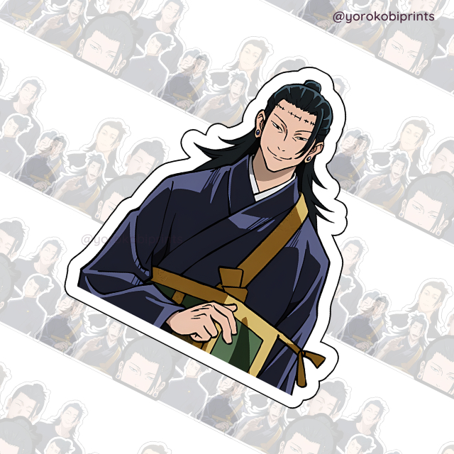 Suguru Geto - Jujutsu Kaisen - Peeker, Icon - Waterproof Laminated ...