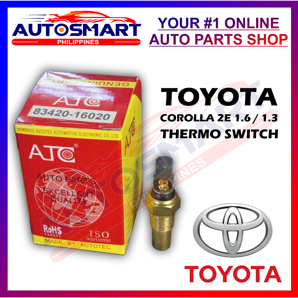 Toyota Corolla 2E 1.6 / 1.3 1989-1997 THERMO SWITCH SENSOR 83420-16020 ...
