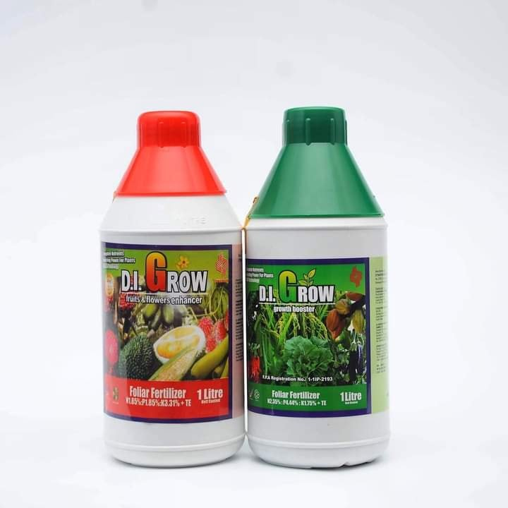 POWER GROW ORGANIC FOLIAR PLANT FOOD LITER RED AND GREEN by Dynapharm ...