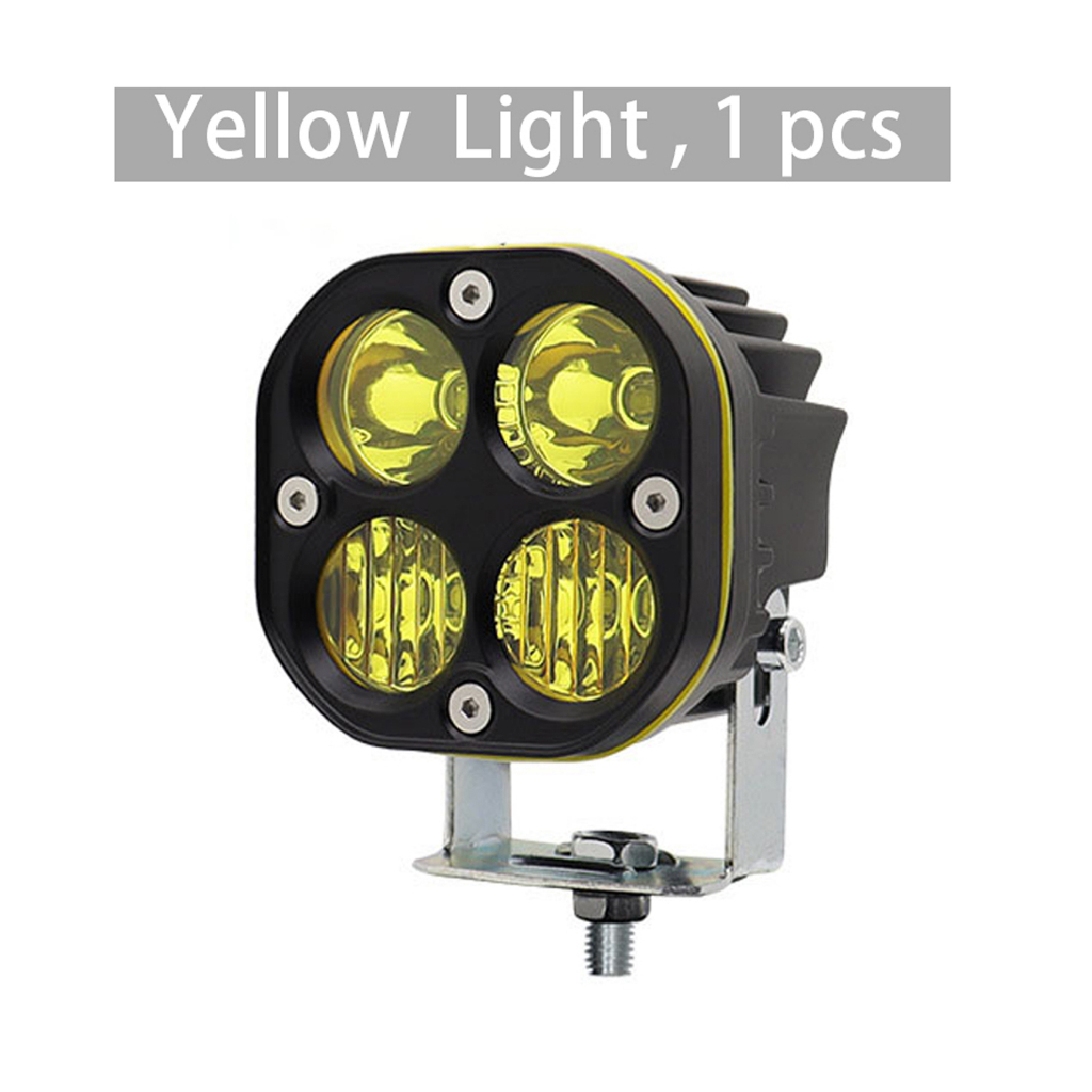 MOFOX D1 Laser Gun Mini Driving Light LED Work Lights For Motorcycle ...