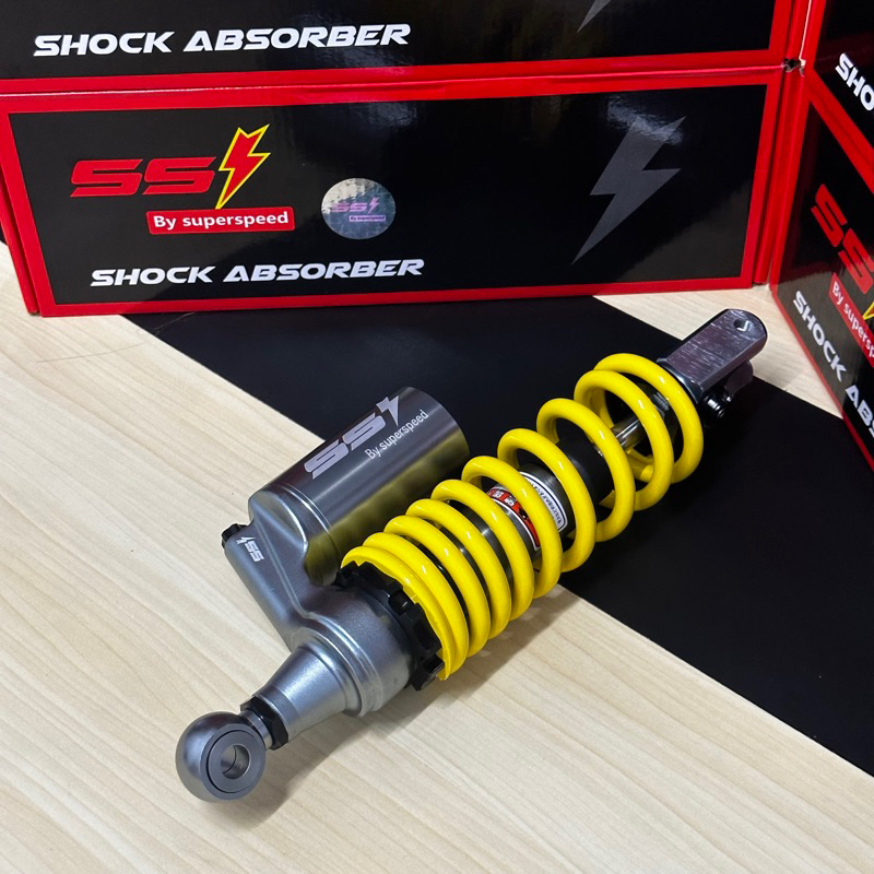 SUPERSPEED 300MM REAR SHOCK WITH CANISTER FOR MIO 110/125 | Shopee ...