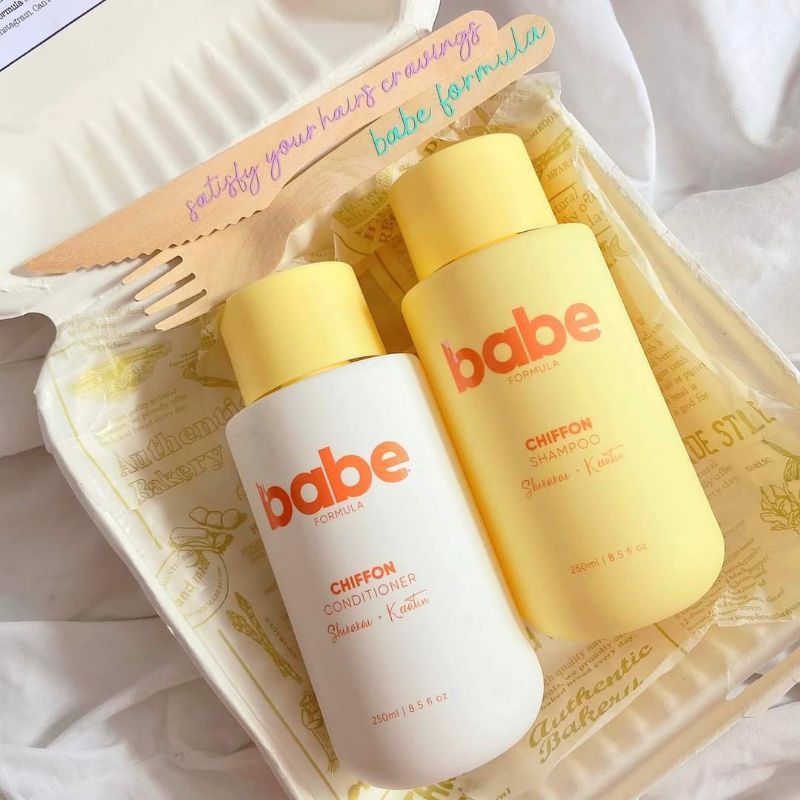 Babe Yellow Shampoo and Conditioner New Variant | Shopee Philippines