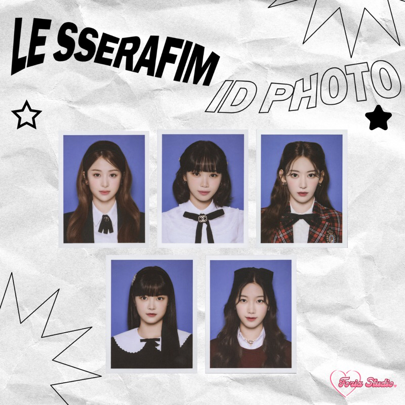 LE SSERAFIM Kpop ID Photos [25 PCS] | Shopee Philippines
