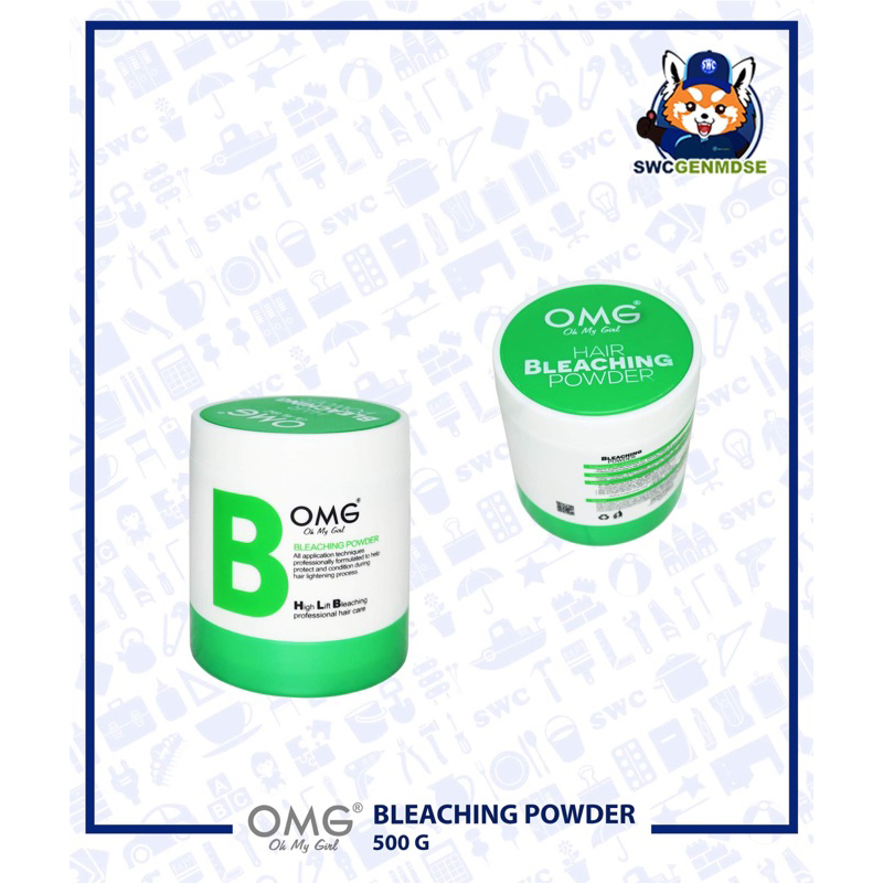 OMG Bleaching Powder for Hair 500g | Shopee Philippines