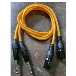 2pcs XLR Male to PL 55 Mono Audio Connector Cable Wire | Shopee Philippines