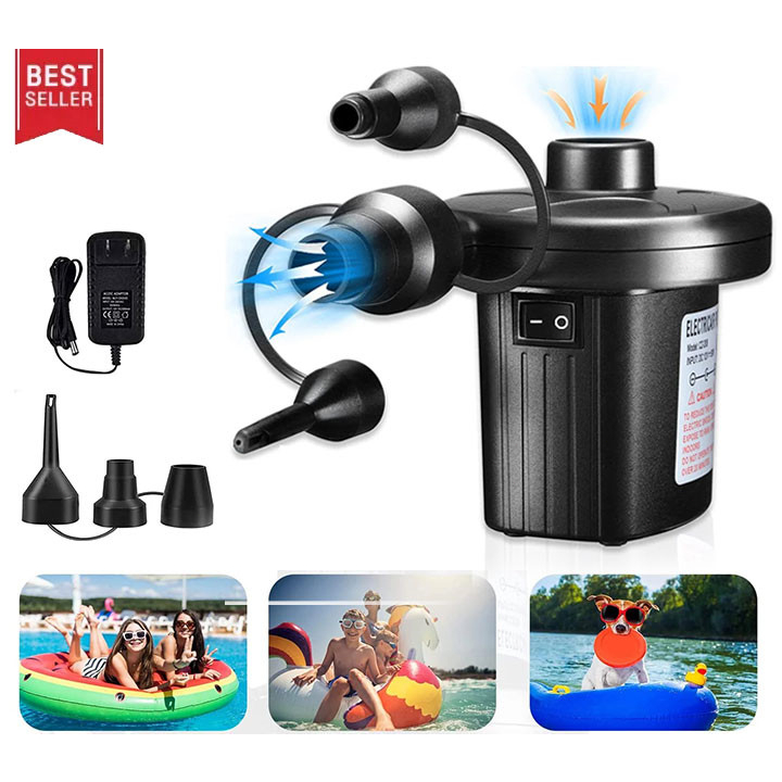 Household electric inflatable pump Swimming pool inflatable pump ...